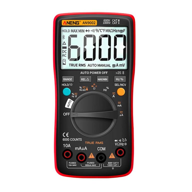 Multímetro Digital AN9002 + Bluetooth - Multitester RMS Pro - Cronox Store