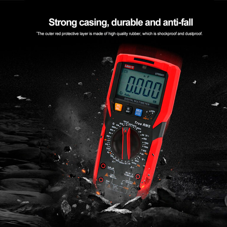 Multímetro digital UNI-T UT89XD - Multitester Profesional - Cronox Store